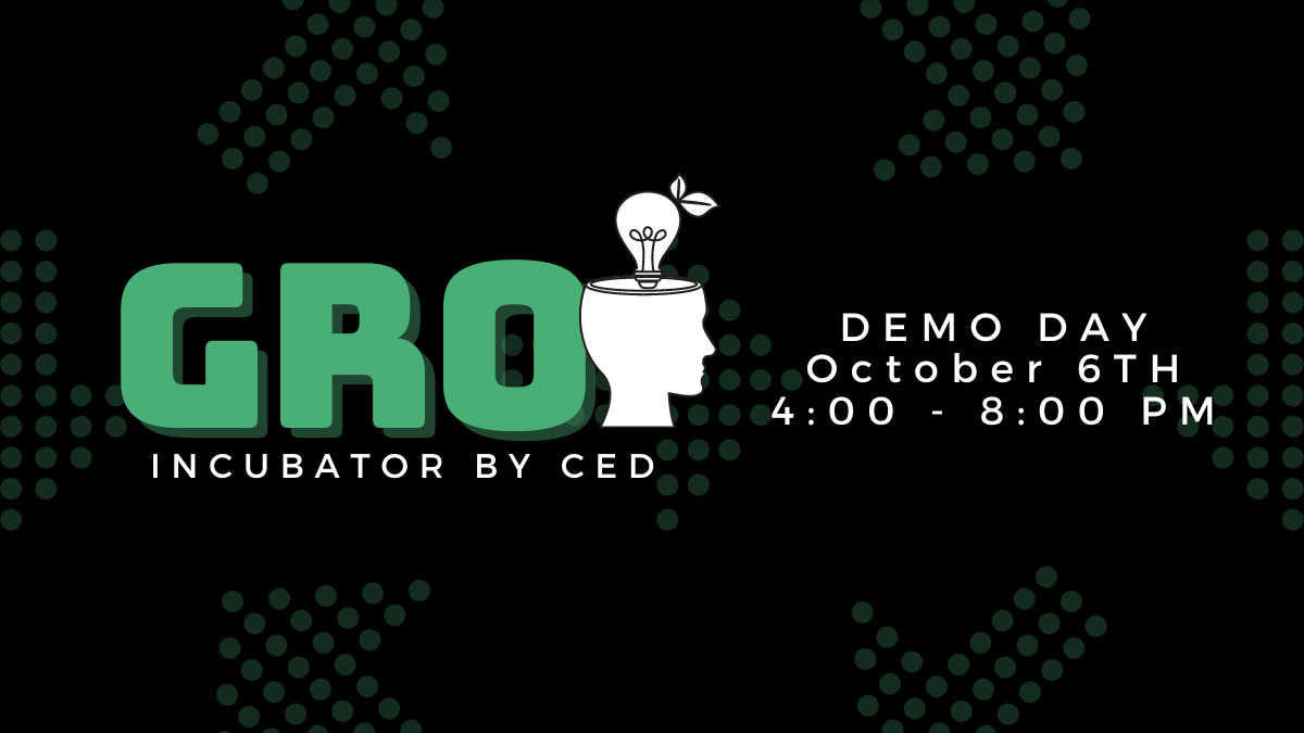 PRESS RELEASE: CED Announces GRO Demo Day | CED – Center for Entrepreneurial Development